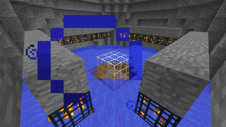 Mob Farm and Item/Exp farm Minecraft Map