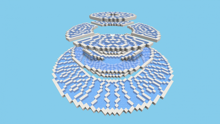 Splegg Map Frozen Islands Minecraft Map