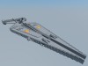 1/1 scale Arquitens-class light cruiser Minecraft Map