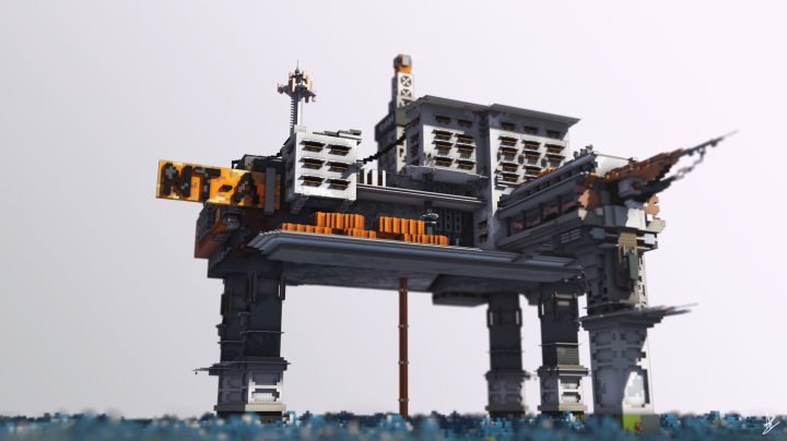 NT-A Oil Rig Minecraft Map