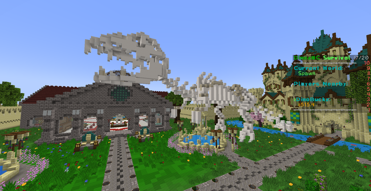 DinozMC|[1.20.4][Survival][Creative][SkyBlock][OneBlock][Grief/PVP][Quests][Towny/Anti-Grief ...