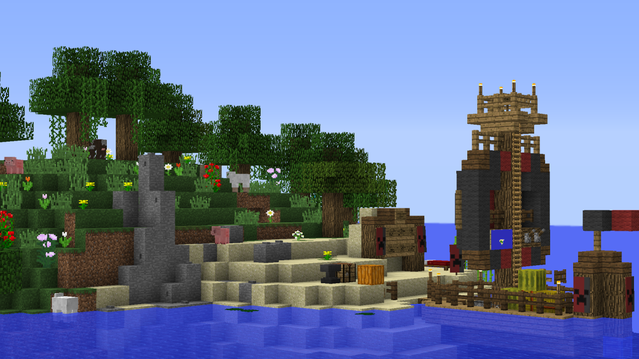 Survival Island Minecraft Map