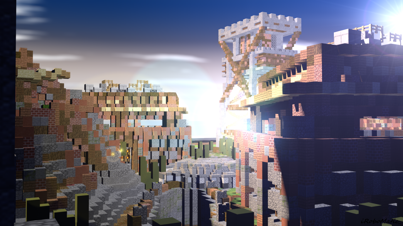 World War II Factions Spawn Minecraft Map