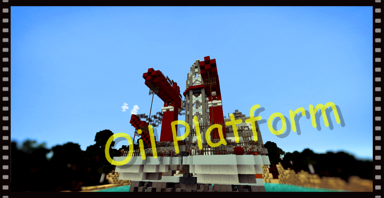 Oil Platform Minecraft Map
