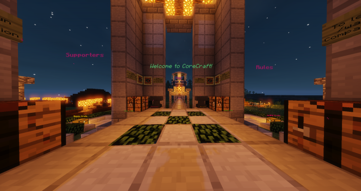 The Core | Custom SMP | 1.12.2 | Ranking System Minecraft Server