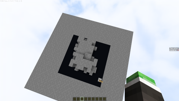 commands block test Minecraft Map
