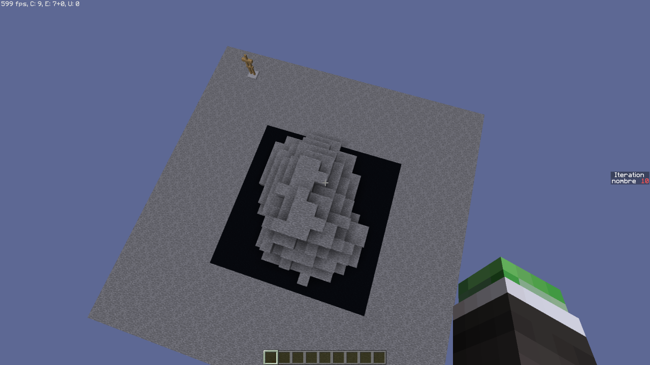 commands block test Minecraft Map