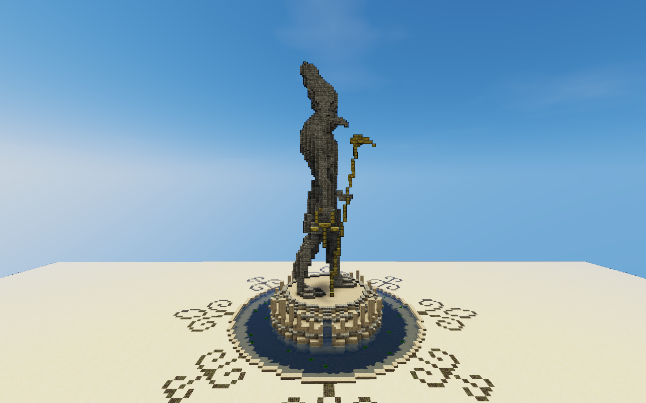 Horus Statue Minecraft Map