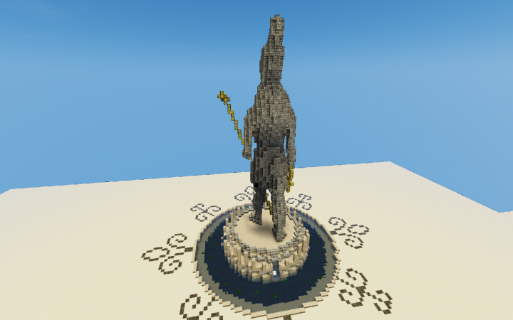 Horus Statue Minecraft Map