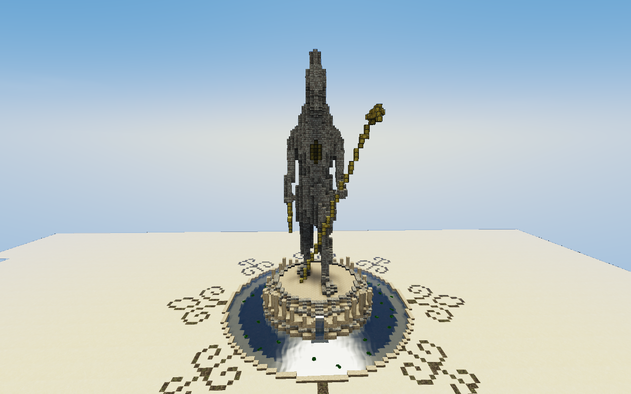Horus Statue Minecraft Map