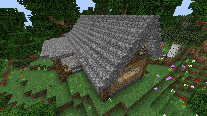 A house in the flower forest part 2 Minecraft Project