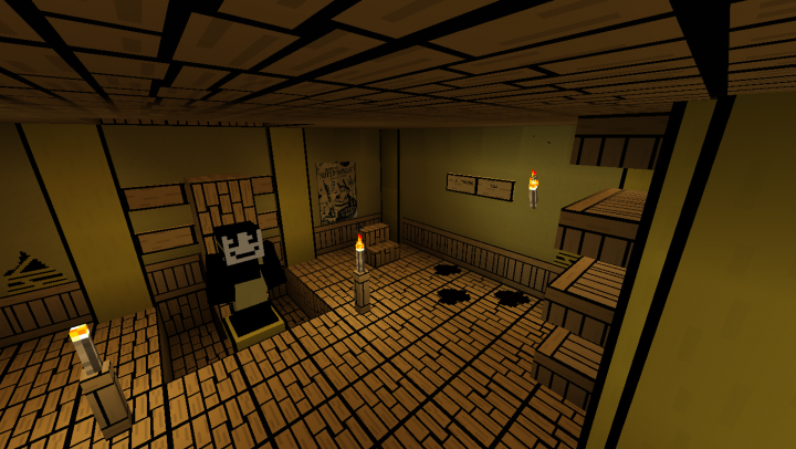 Bendy and the ink machime map Minecraft Map