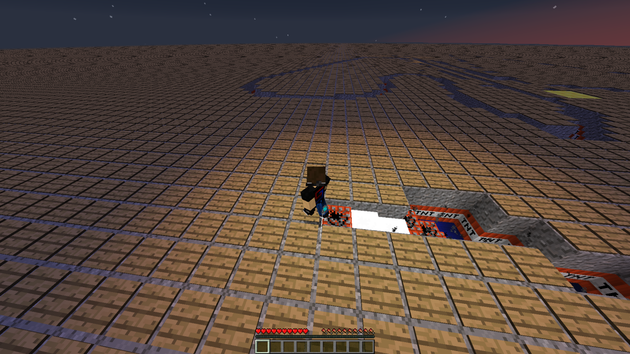 TNT Run Minecraft Map