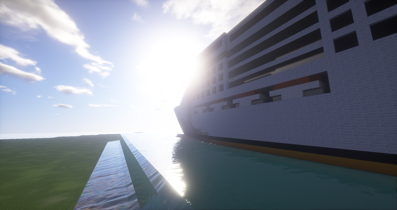 Modern Cruise Ship Minecraft Map