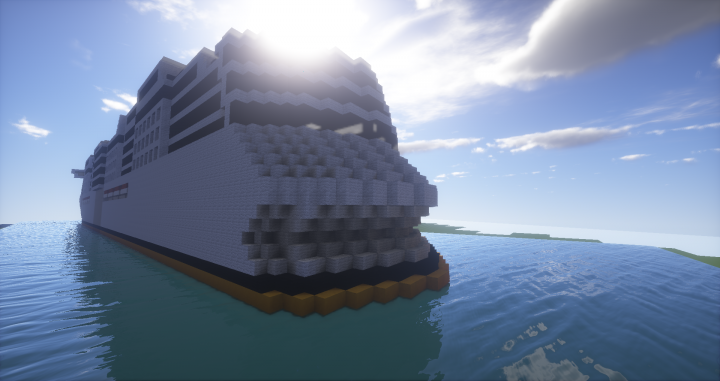 Modern Cruise Ship Minecraft Map