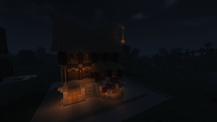 Medieval Corner House Minecraft Map