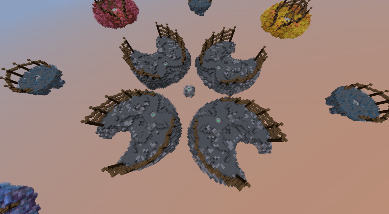 NightMC | BW-13 Solo & Team Minecraft Map