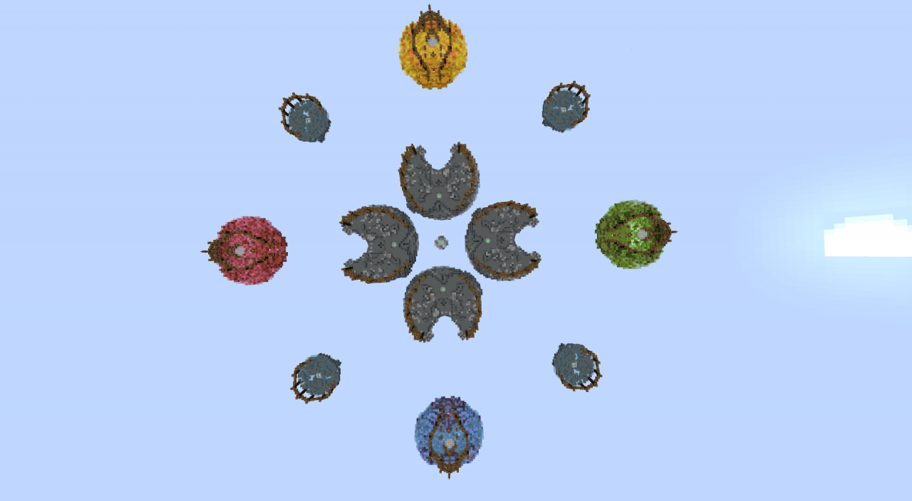 NightMC | BW-13 Solo & Team Minecraft Map