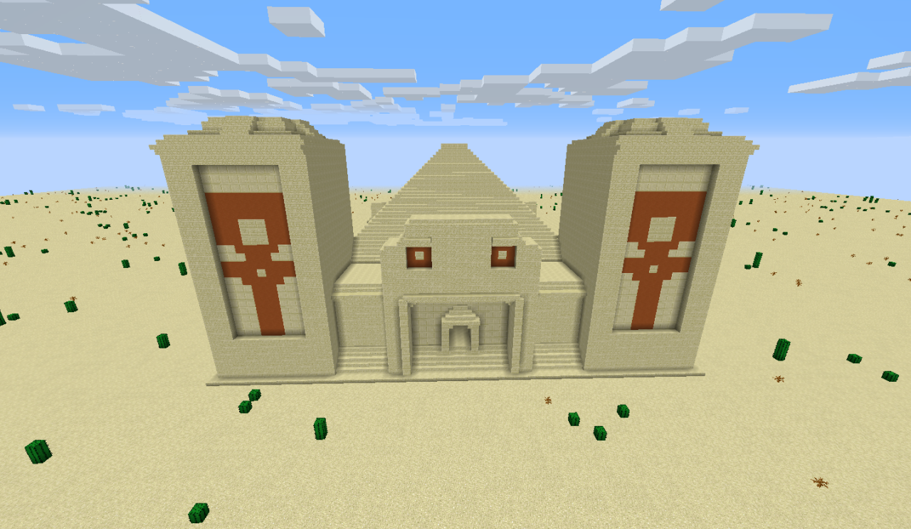 Mega Desert Temple Minecraft Map