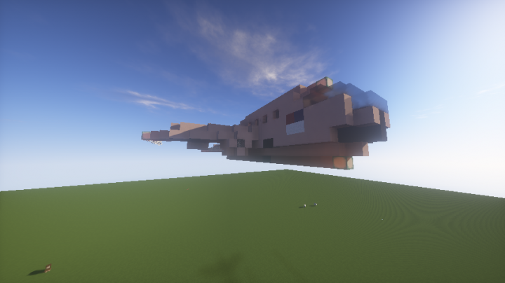 Passenger plane Minecraft Map