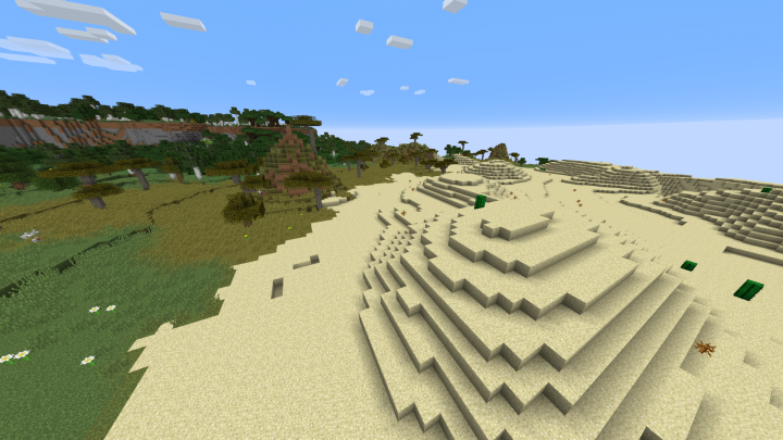 Hard-to-explain custom world preset Minecraft Map