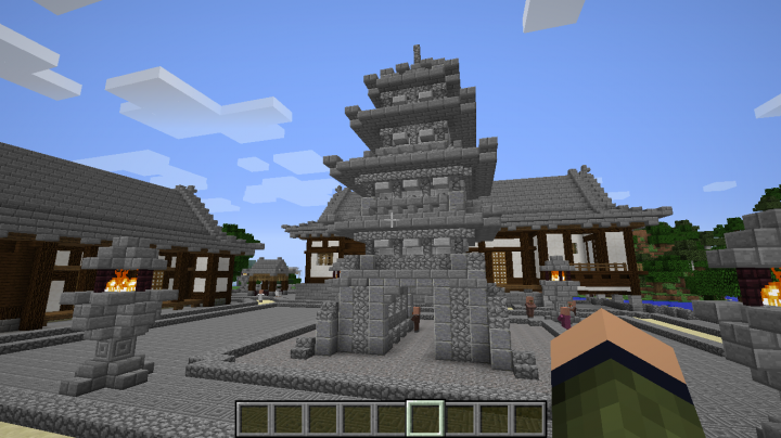 buddhist monastery Minecraft Map