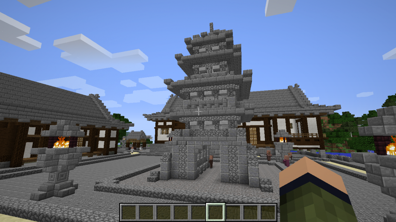 buddhist monastery Minecraft Map