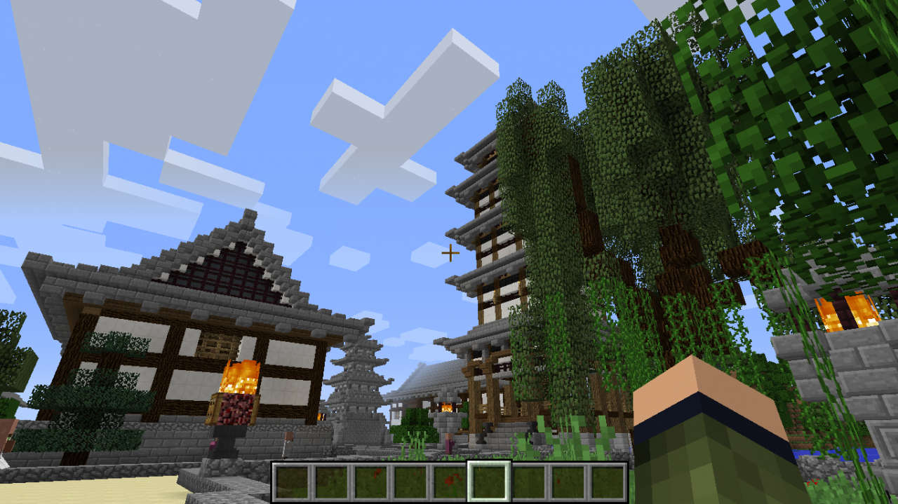 buddhist monastery Minecraft Map