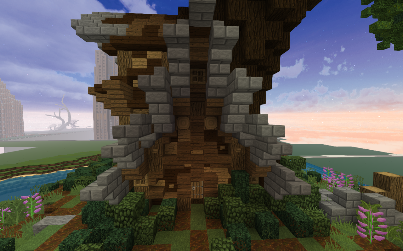 Treehouse//Elven House Minecraft Map