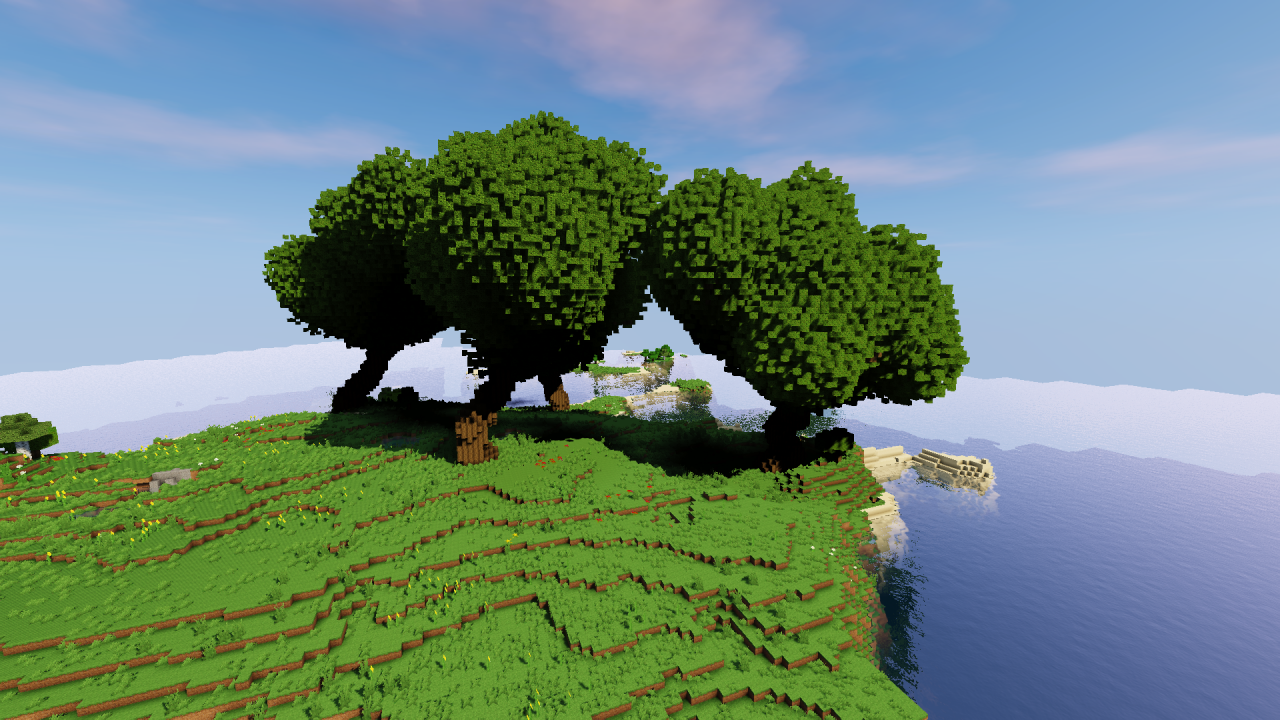 Command: Giant Tree Generator Minecraft Map