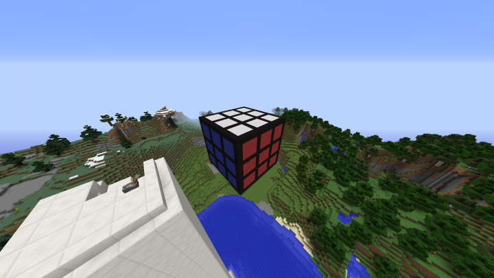 RUBIK'S CUBE MAP Minecraft Map