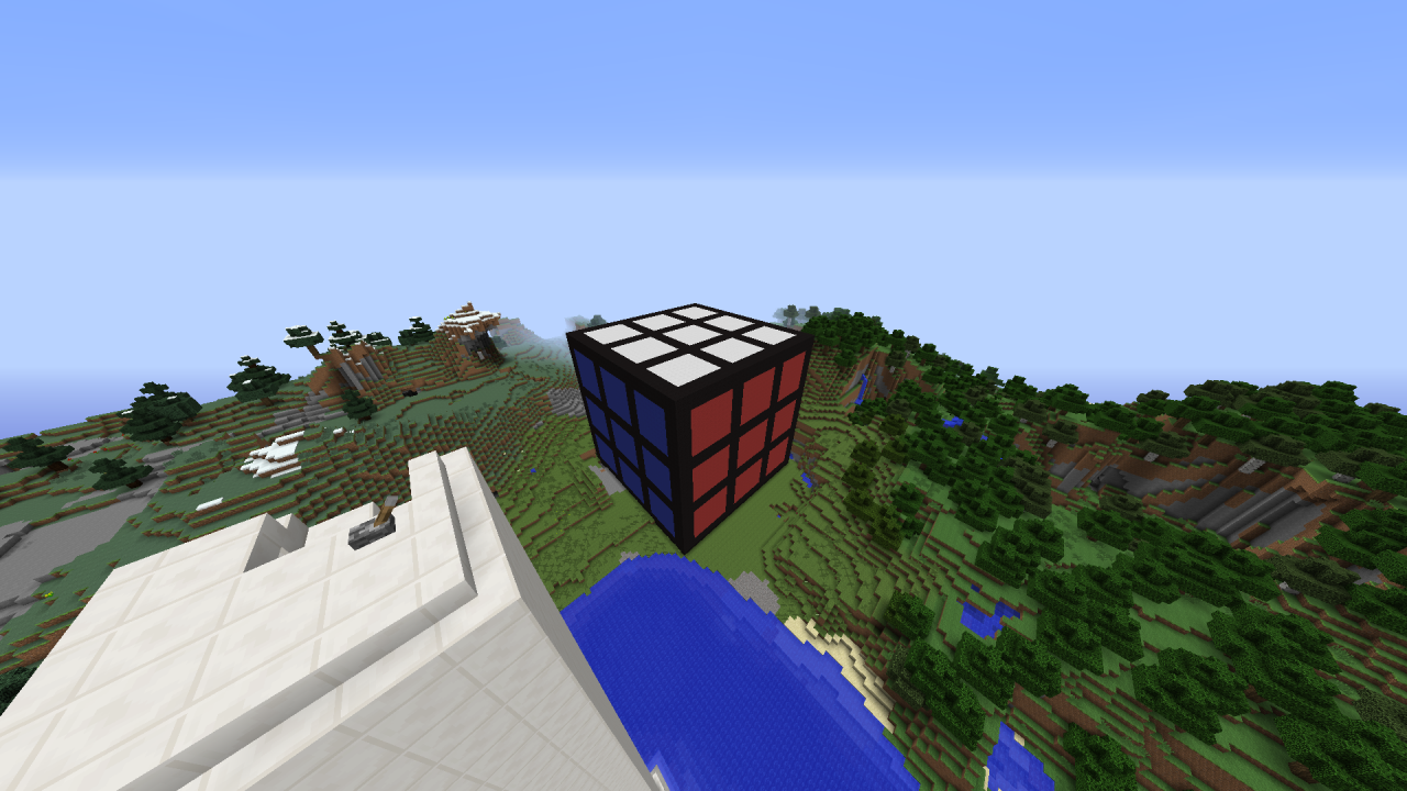RUBIK'S CUBE MAP Minecraft Map