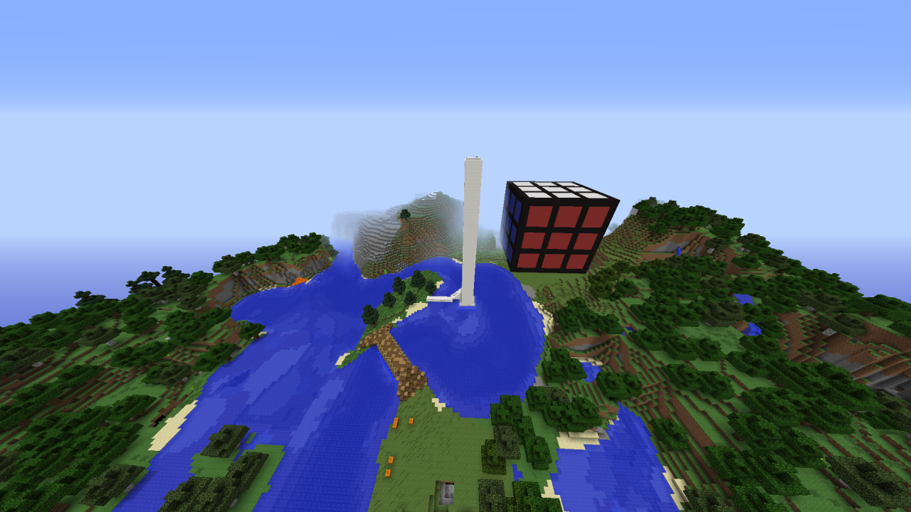 RUBIK'S CUBE MAP Minecraft Map