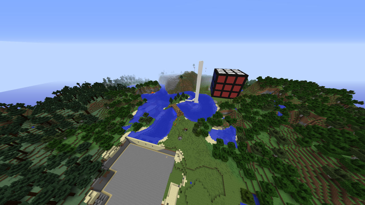 RUBIK'S CUBE MAP Minecraft Map