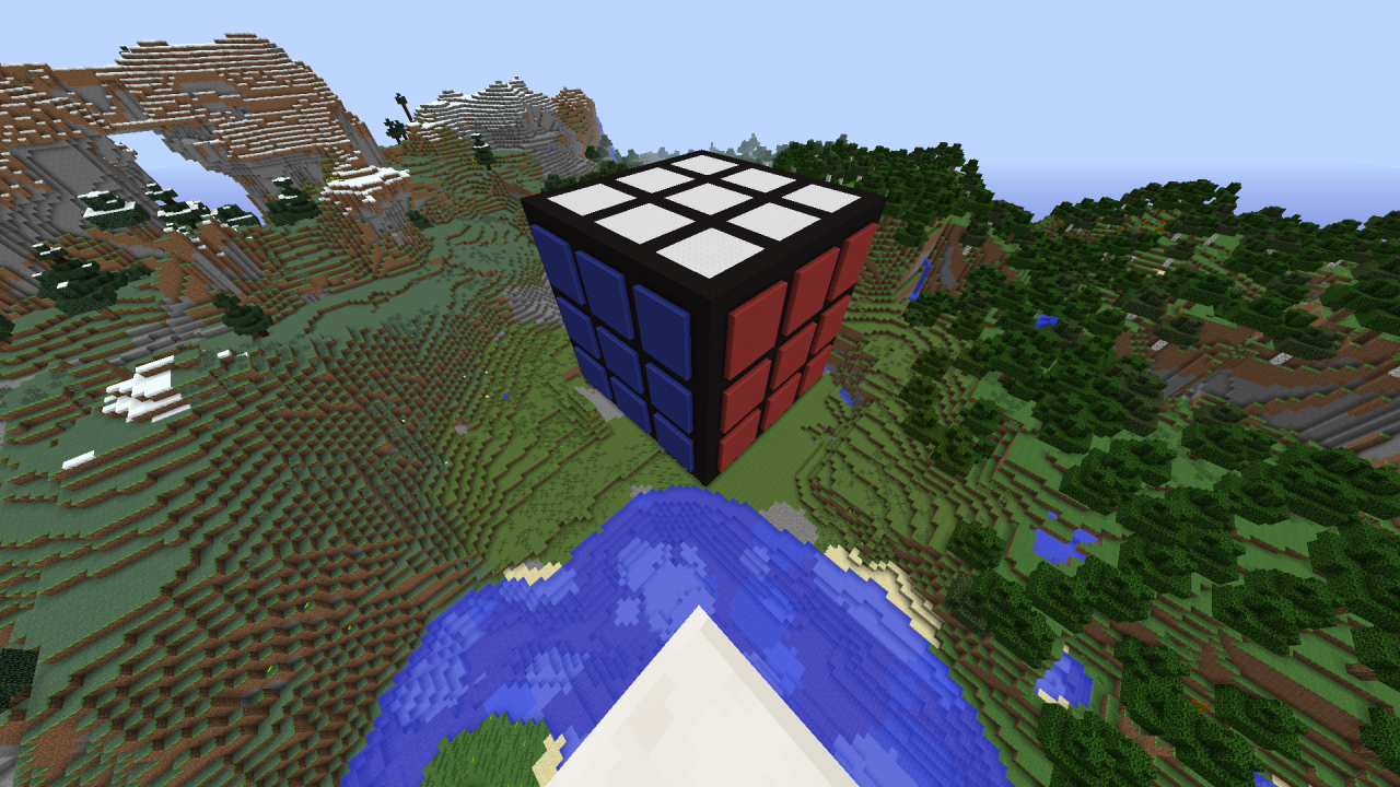 RUBIK'S CUBE MAP Minecraft Map