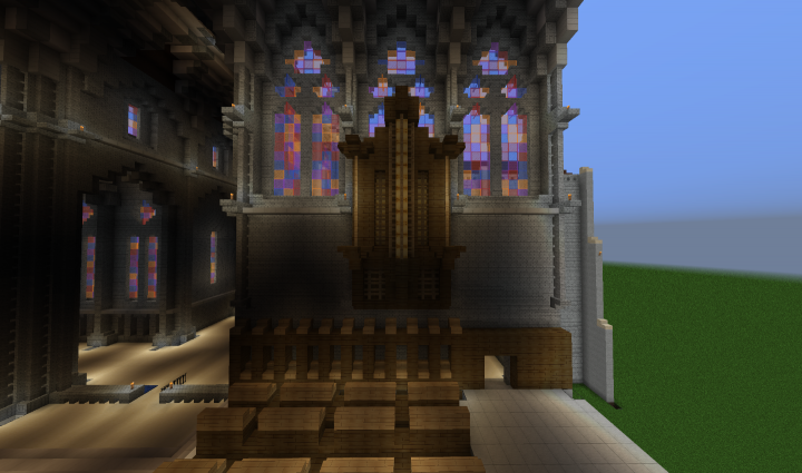 Grace Cathedral - San Francisco, CA Minecraft Map