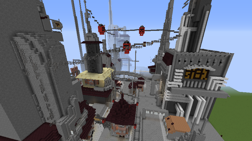 Hidden Rain Village W.I.P. Minecraft Map