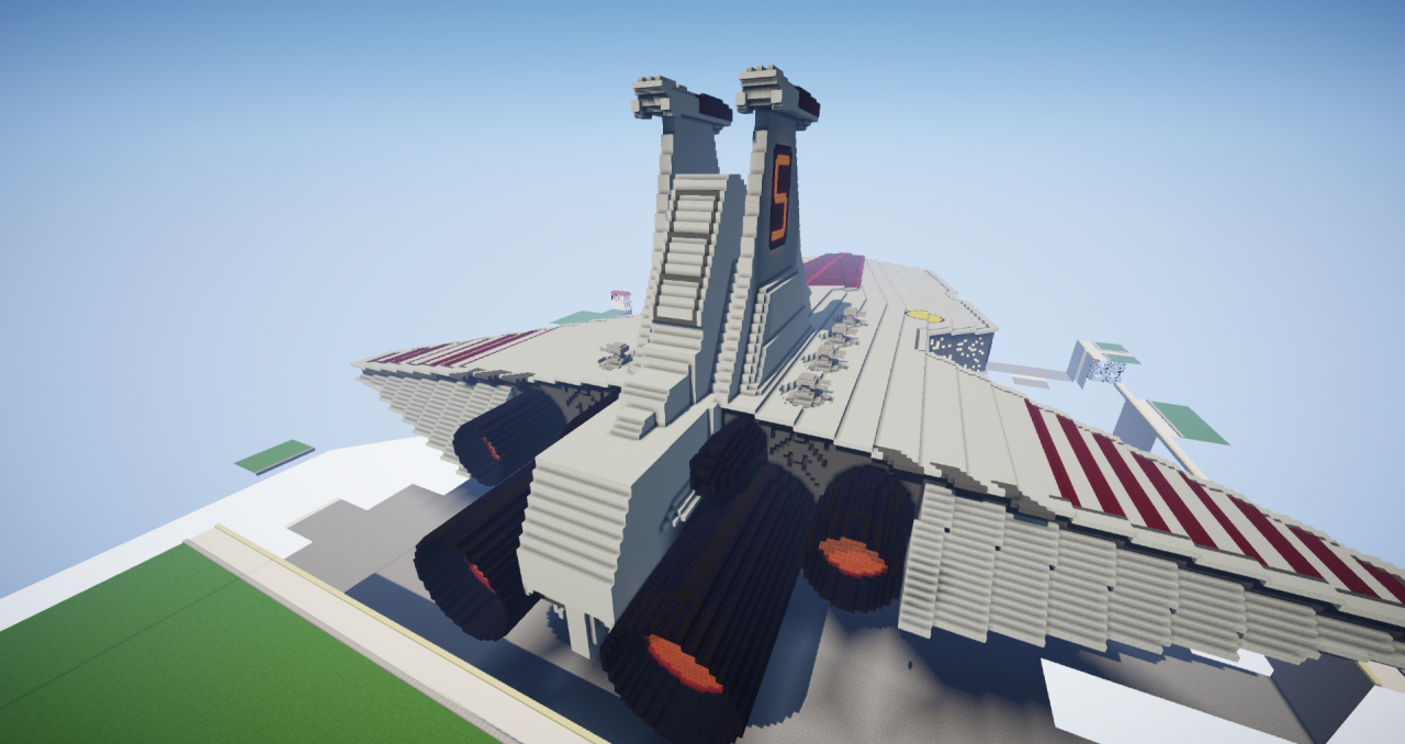Star Destroyer Venator Minecraft Map