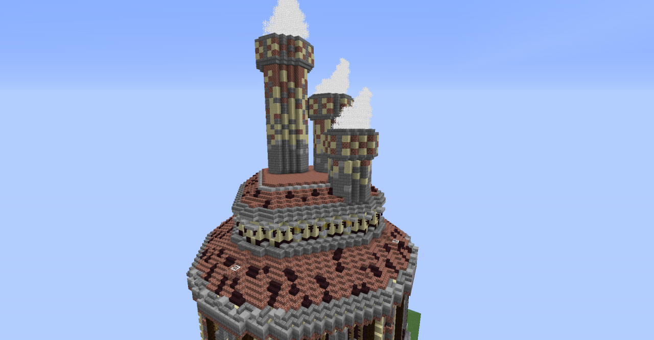 Steampunk Factory Spawn Minecraft Map