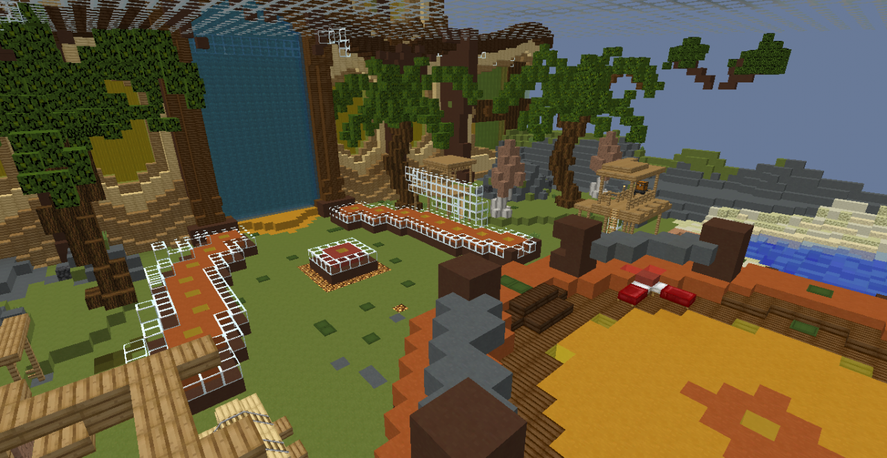 Pika Network's Hub Minecraft Map
