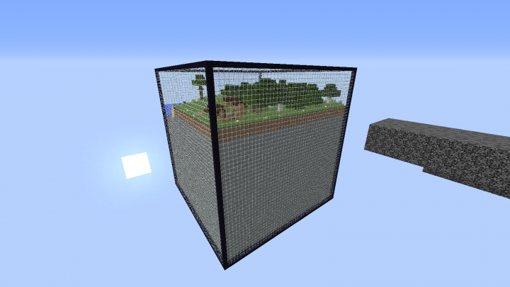 50x50x50 Cube Survival Minecraft Map