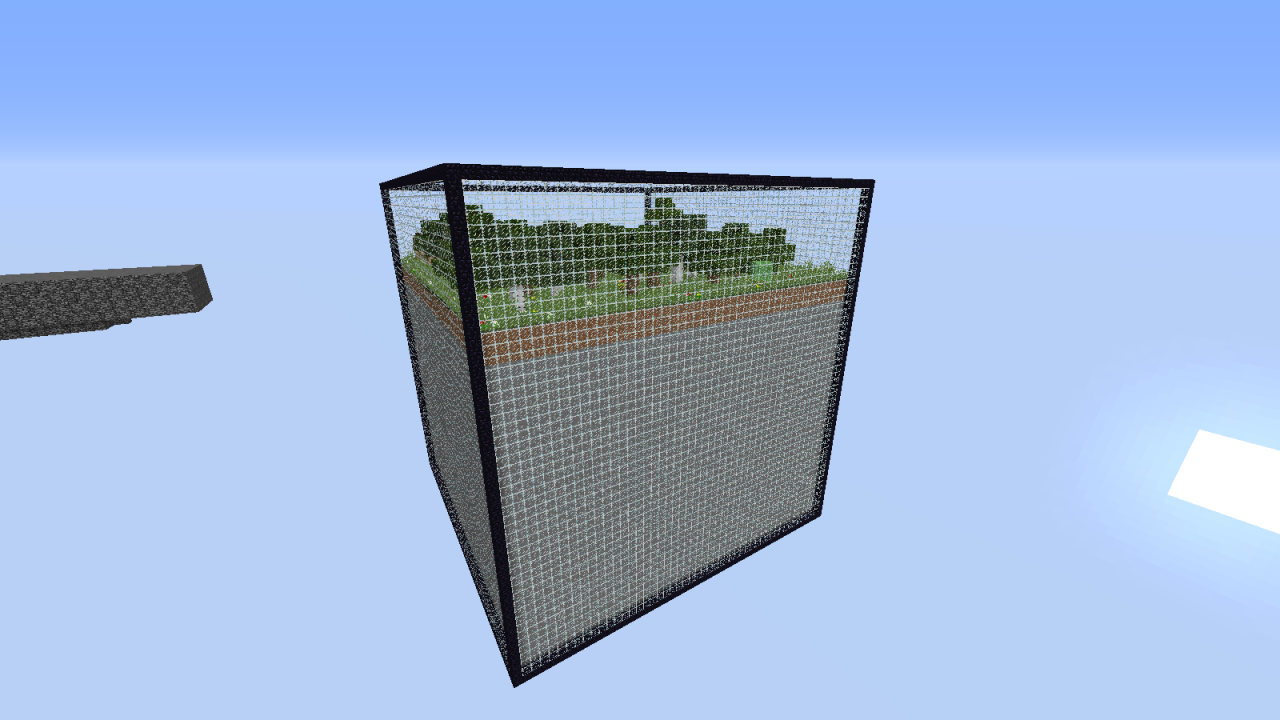 50x50x50 Cube Survival Minecraft Map