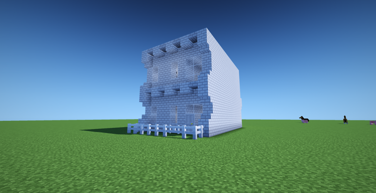 [WIP] White Bricks & Wood Minecraft Texture Pack