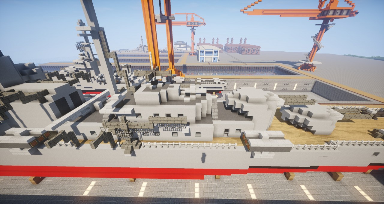 Avalonian Heavy Cruiser ACA-104 Halberd Minecraft Map