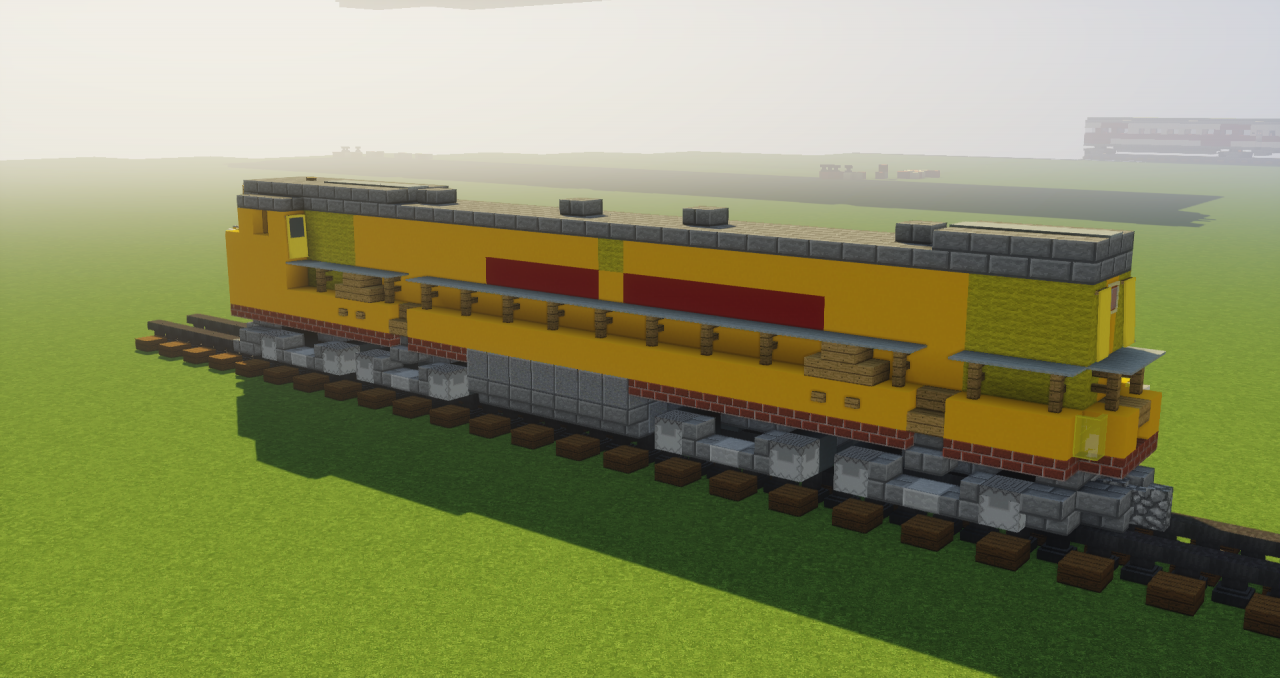 [1.5:1 Scale] GE U50/U50C Union Pacific & Southern pacific diesel ...