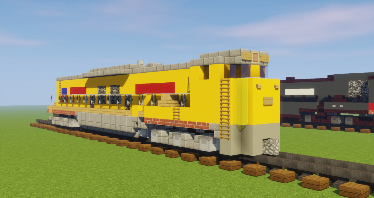 [1.5:1 Scale] GE U50/U50C Union Pacific & Southern pacific diesel ...