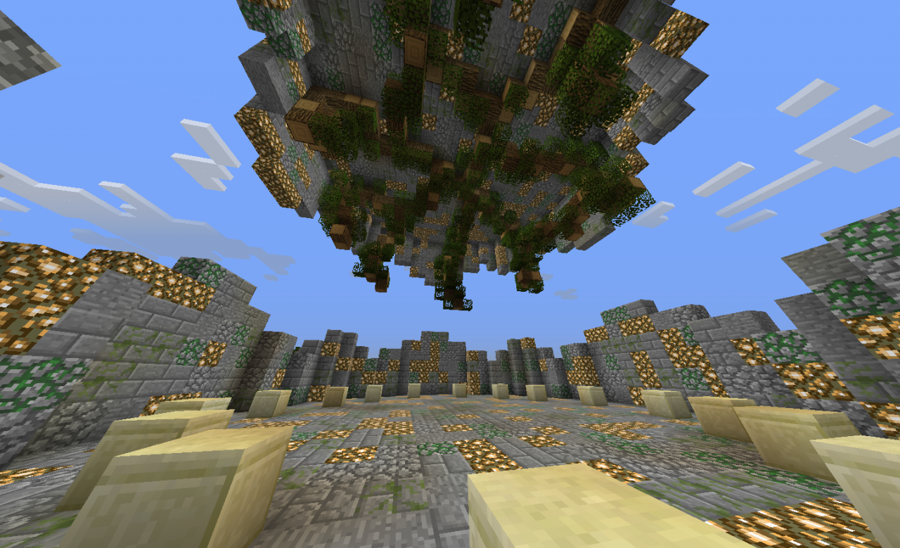 Mobacraft spawn room Minecraft Map