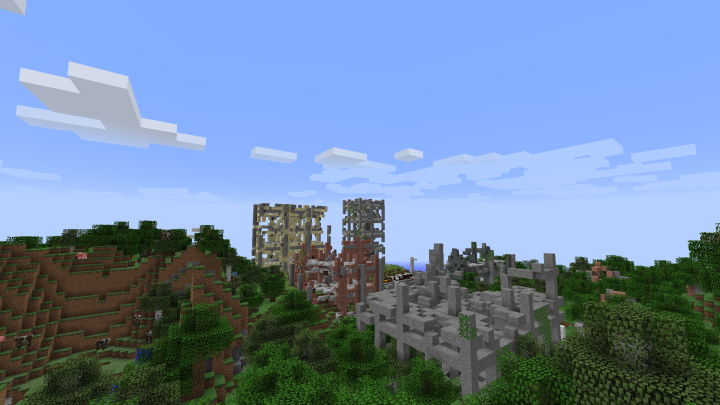 Post Apocalyptic World Minecraft Map