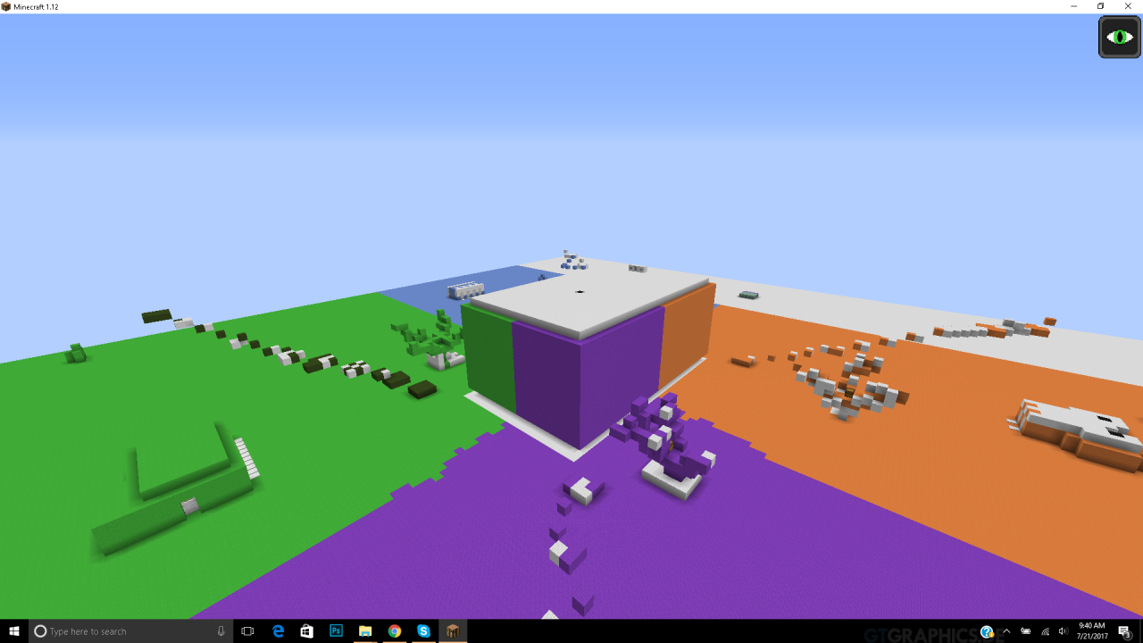 Rebound: Minecraft Multiplayer Madness Minecraft Map