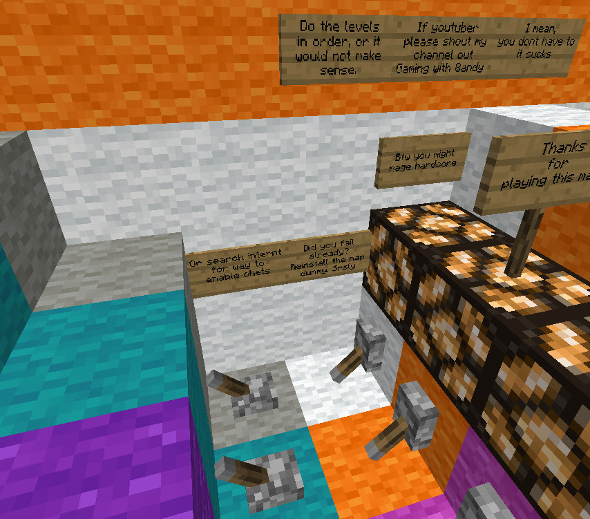 The Ragetastic Parkour Course Minecraft Map